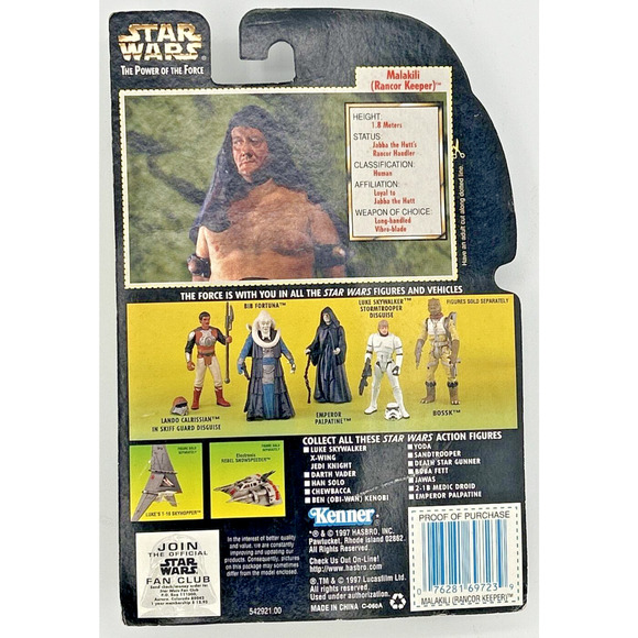 Kenner | Toys | 997 Kenner Star Wars Malakili Rancor Keeper Action ...